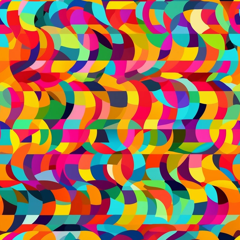 Abstract Colors - Etsy