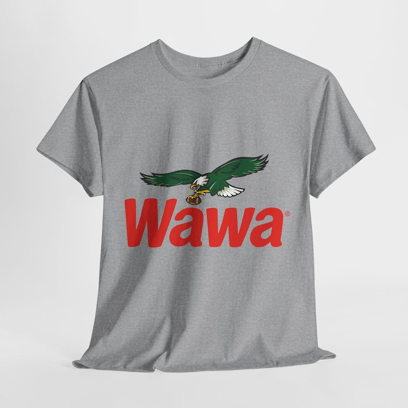 Funny Wawa Eagle Logo Reference T-shirt, Gas Station Worker Tee, Philadelphia Eagles Gift, Game ...