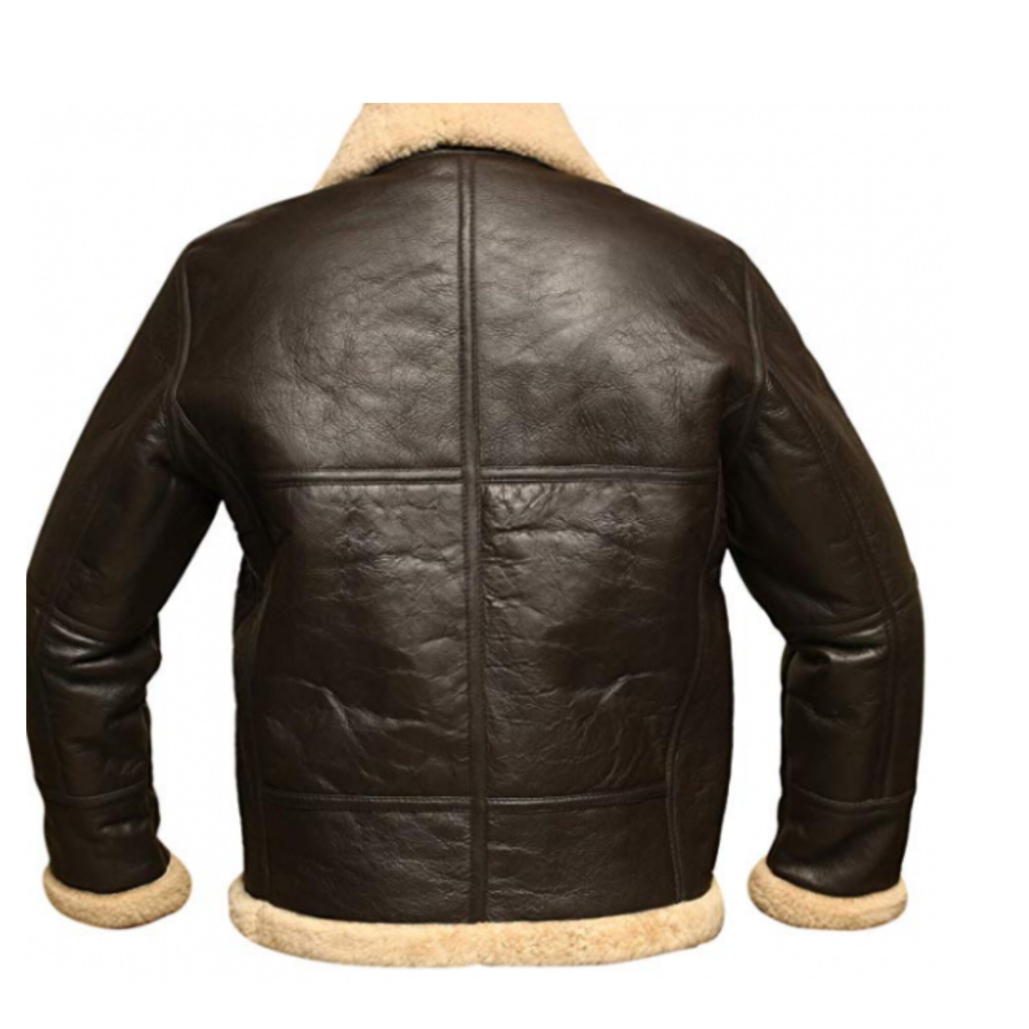 Men Brown B3 Bomber RAF Aviator Jacket Aviator Leather - Etsy
