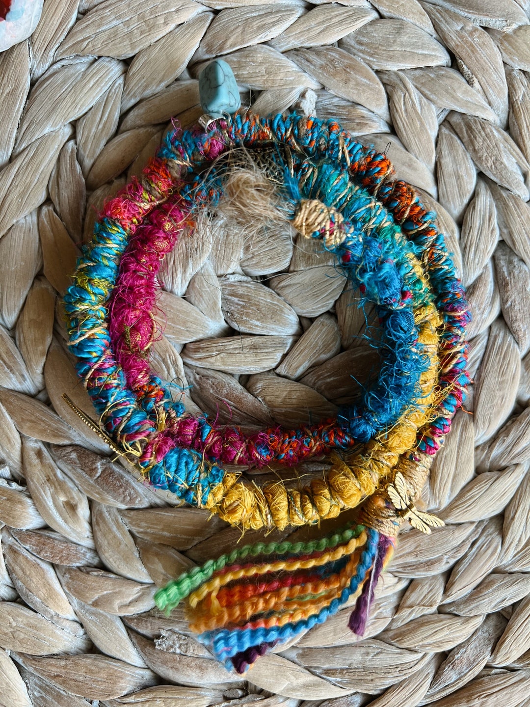 Dread Wrap Dreadlock Festival Hair Accessory Boho Hair Wrap Attachment ...