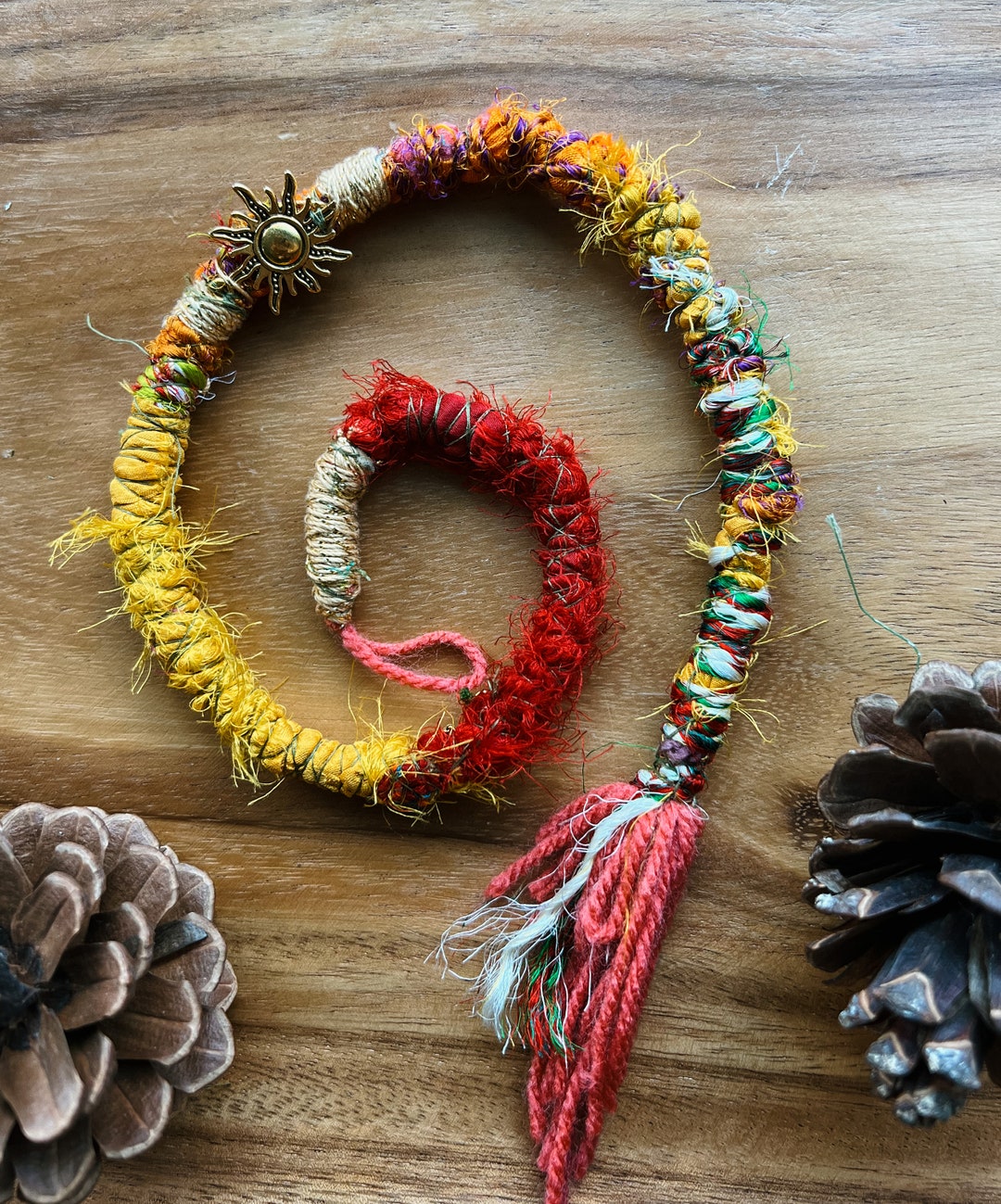 Dread Wrap Dreadlock Festival Hair Accessory Boho Hair Wrap Attachment ...