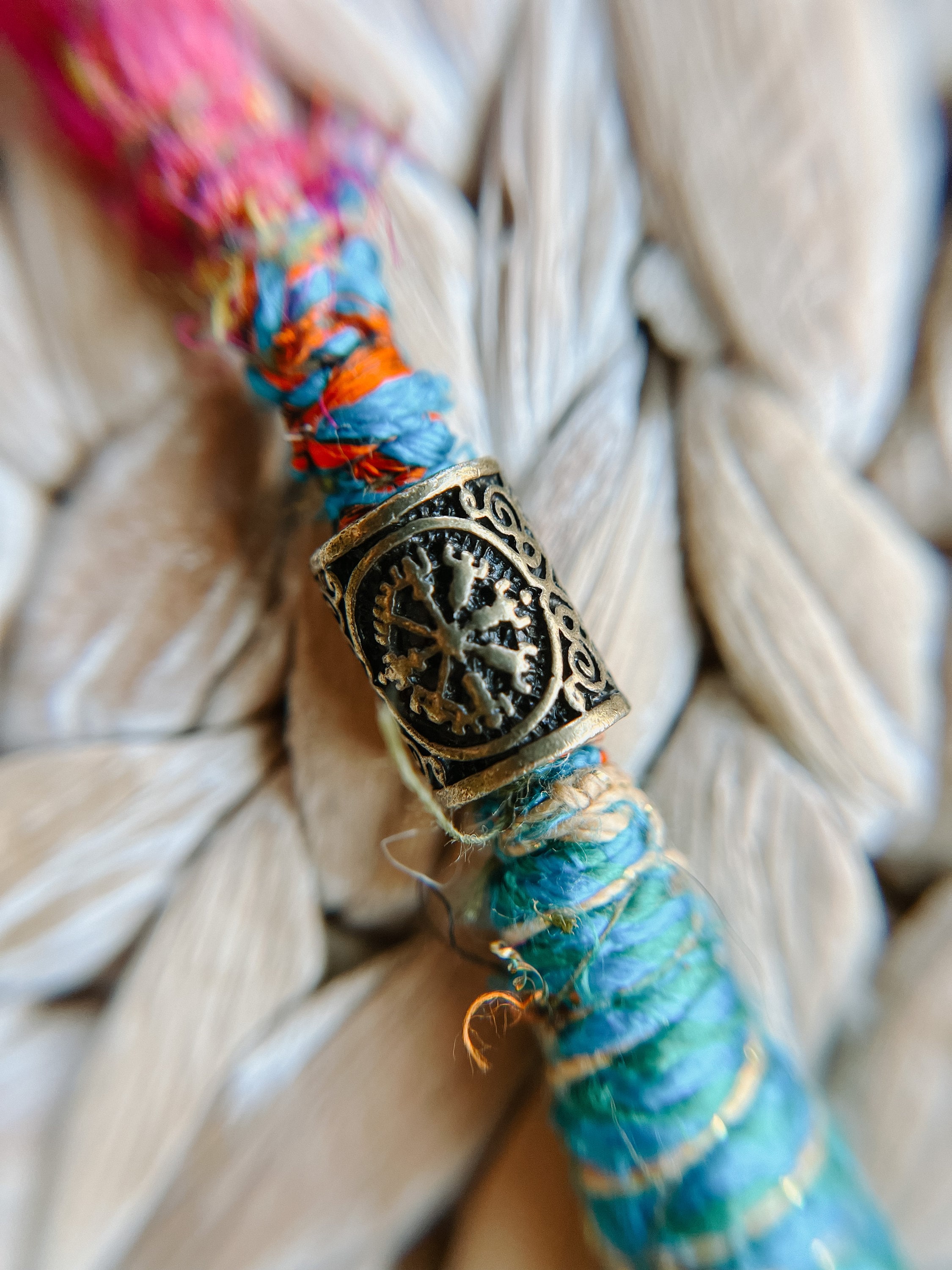 Dread Wrap Dreadlock Festival Hair Accessory Boho Hair Wrap Attachment ...