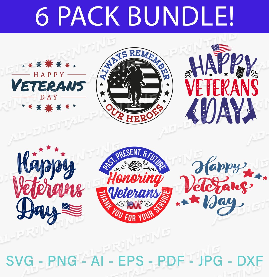 Veteran SVG Bundle, Happy Veterans Day SVG, Soldier Military Svg,army ...