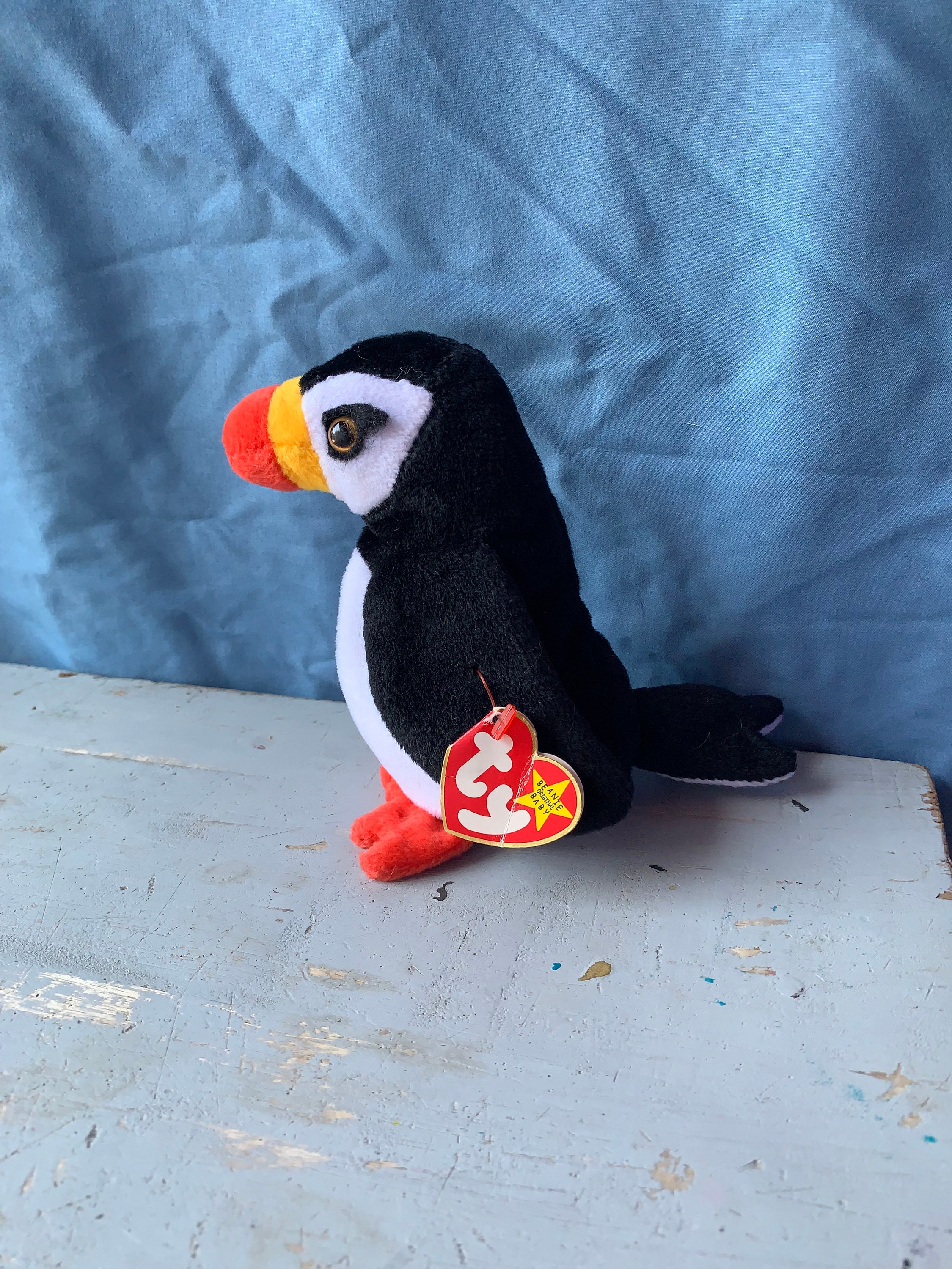 Puffer the Puffin RARE VINTAGE Beanie Baby W/tag READ Description - Etsy