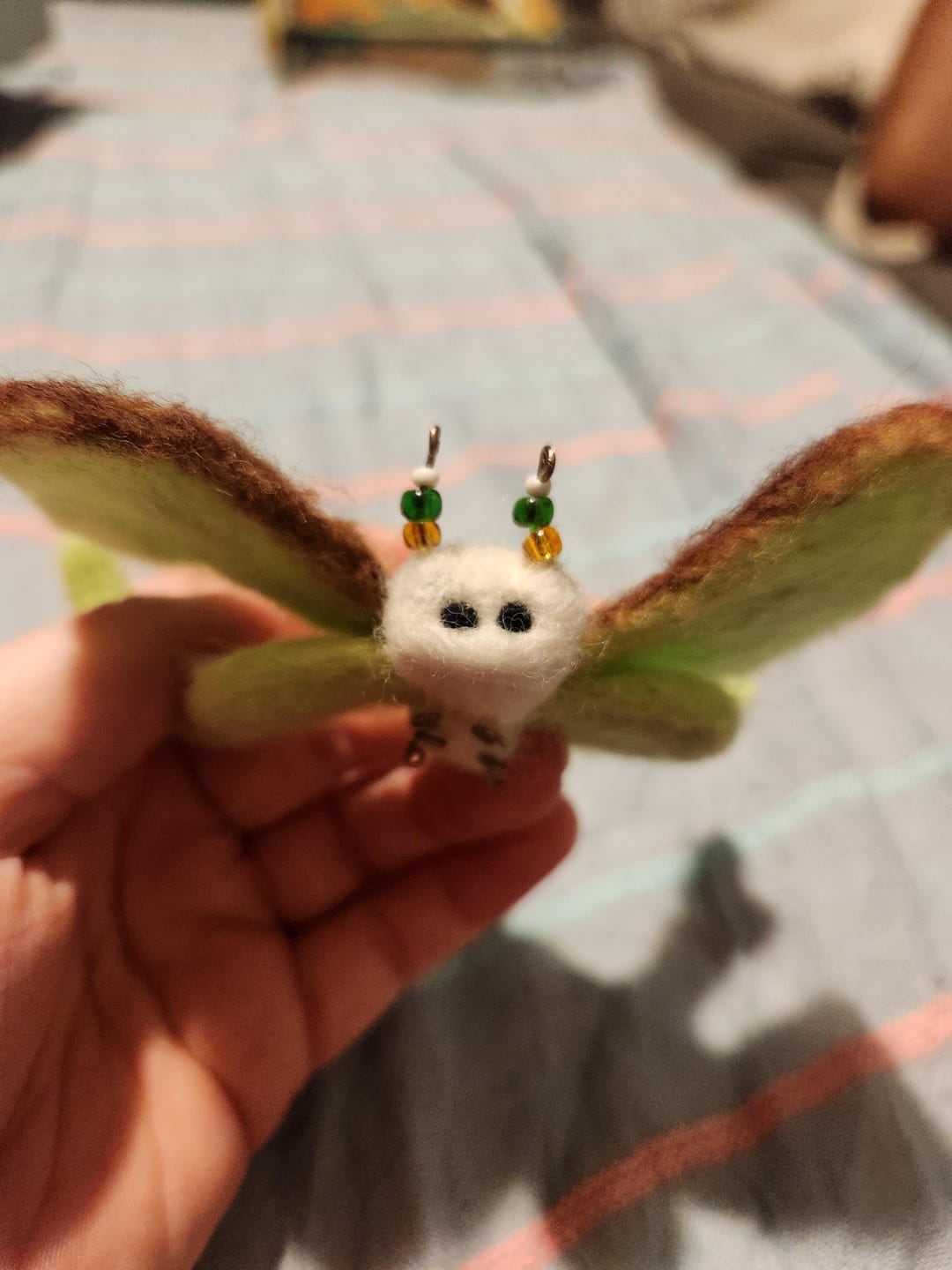 Felt Moth (luna) - Friend - Etsy