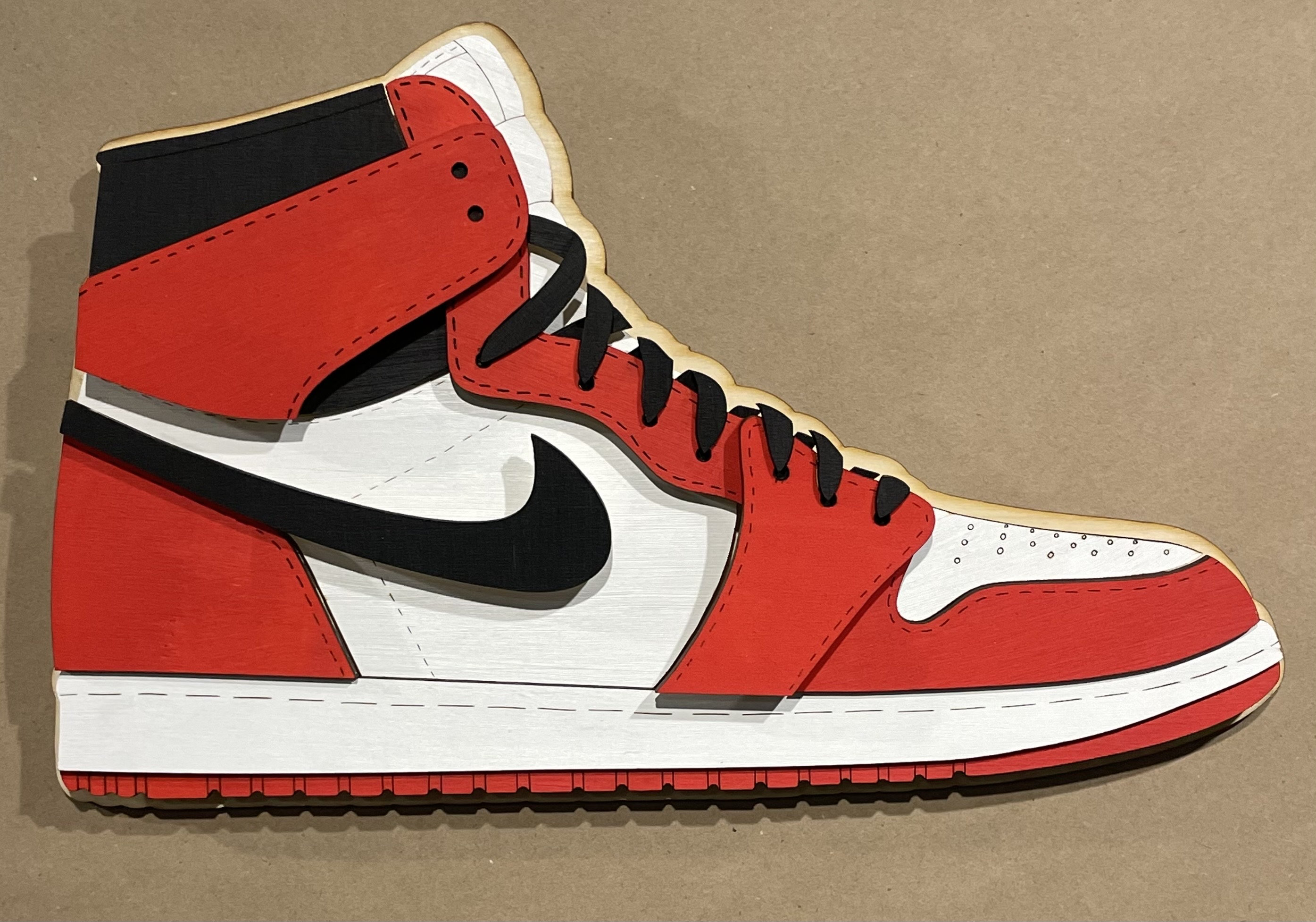 Nike Basketball Shoe Drawing