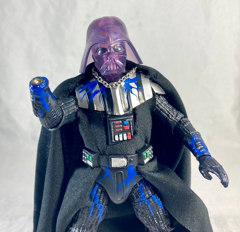 Star Wars Black Series 6" Darth Vader (force Lightning) - Etsy