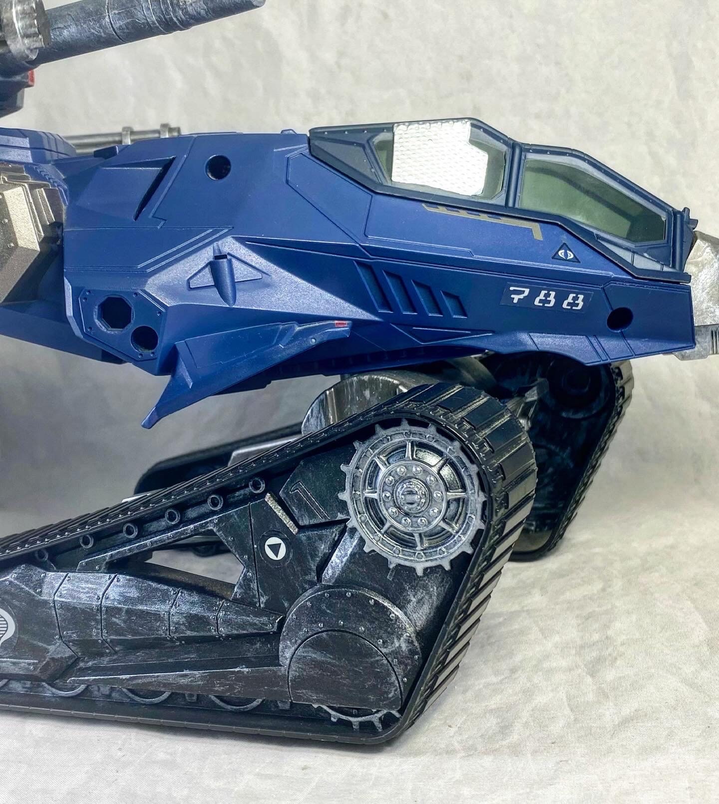 GI JOE 1/18 Scale Retaliation Hisstank With Custom 4 Gunner - Etsy