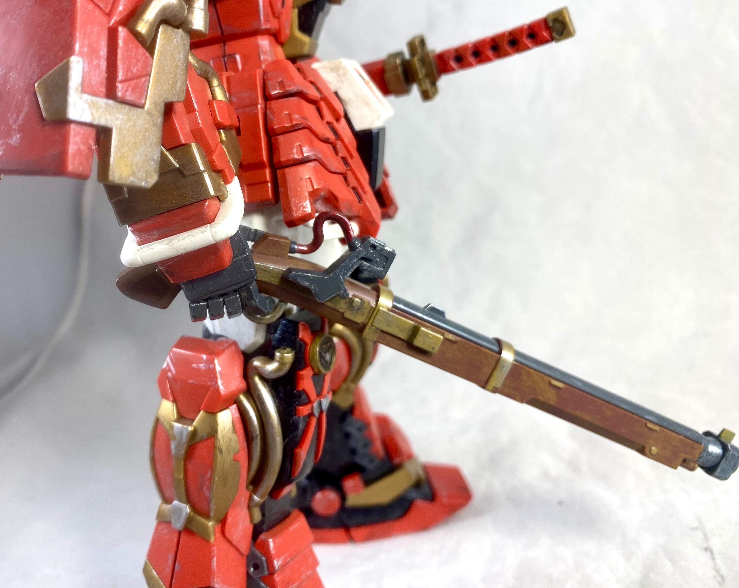 Gundam Samurai Model Kit assembled 1/100 Scale - Etsy