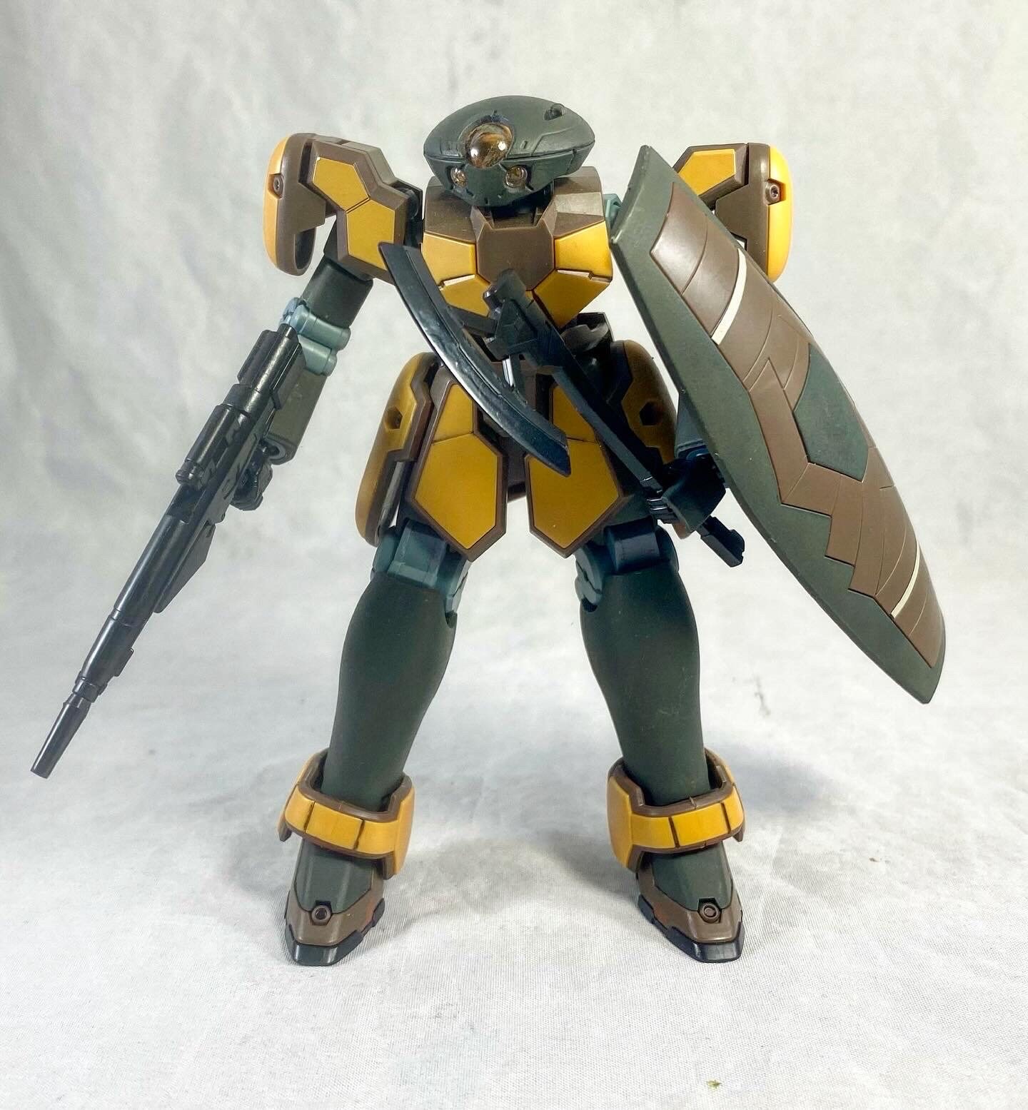 Gundam 1/144 Scale Military Style Squad 4 Assembled Model Kits - Etsy