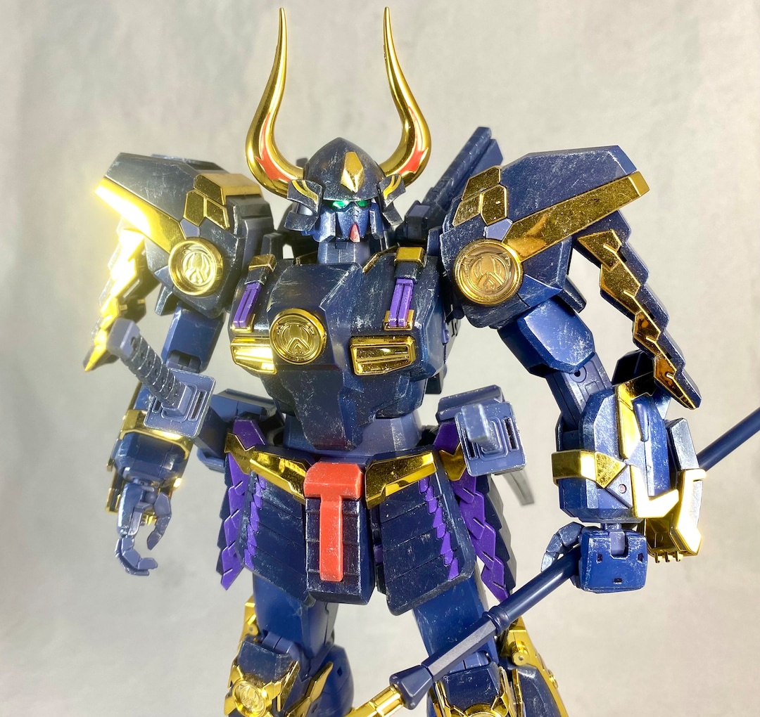 Gundam Samurai Model Kit assembled 1/100 Scale - Etsy