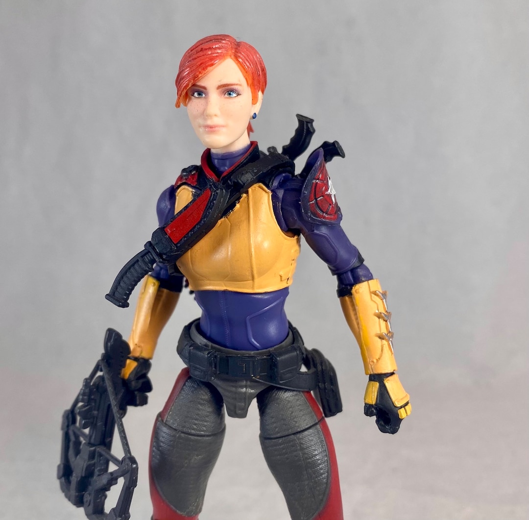 GI JOE Scarlett Classified V1 Repaint - Etsy