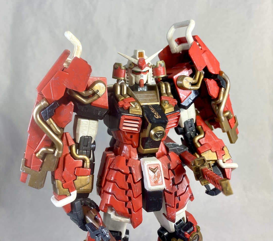 Gundam Samurai Model Kit assembled 1/100 Scale - Etsy