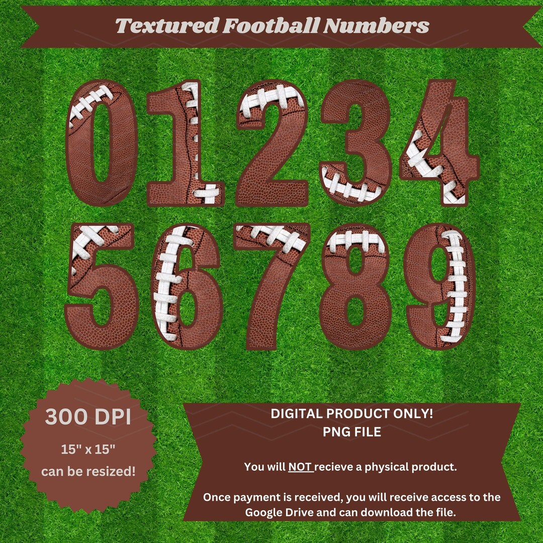 Football Numbers Png, Football Png, Custom Football Shirts, Football ...