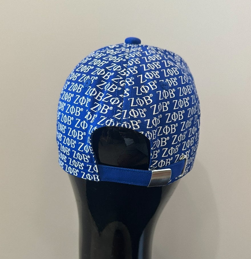 Zeta Phi Beta Fashion Royal Blue Cap. Sale Price Ends Sunday! - Etsy