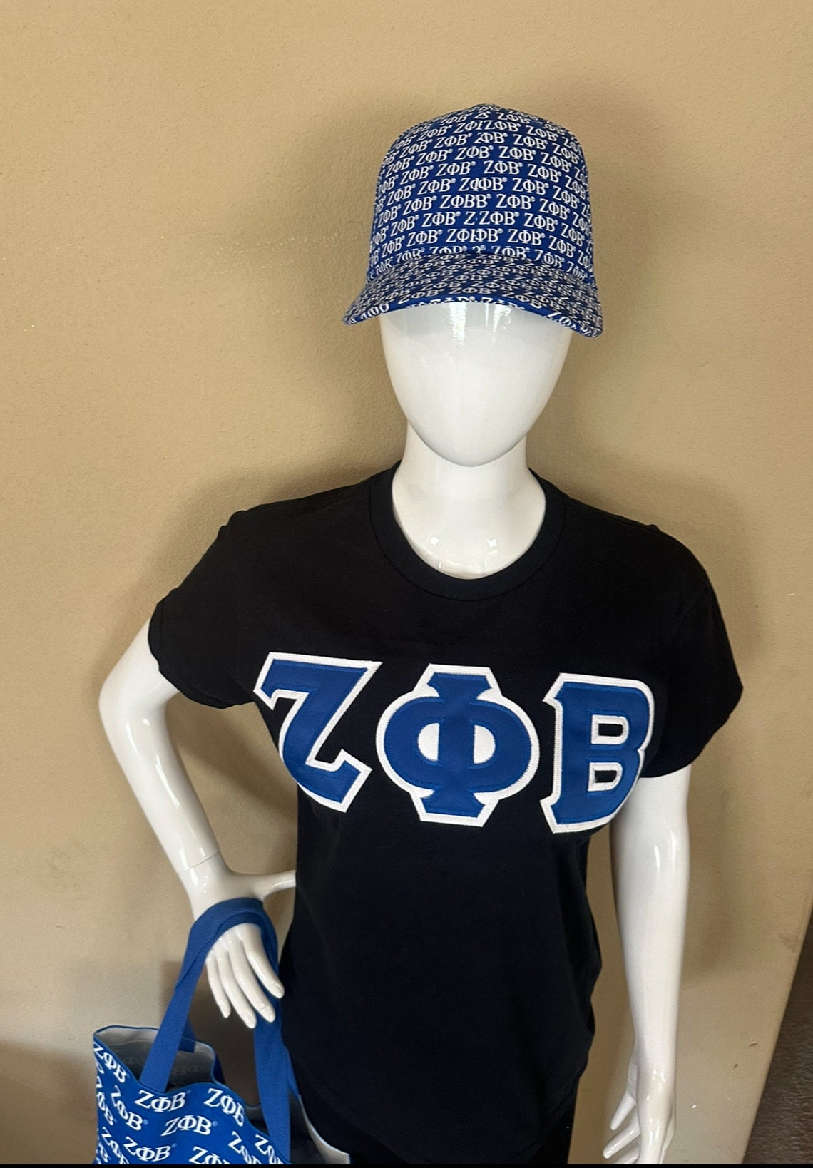 Zeta Phi Beta Fashion Royal Blue Cap. Sale Price Ends Sunday! - Etsy