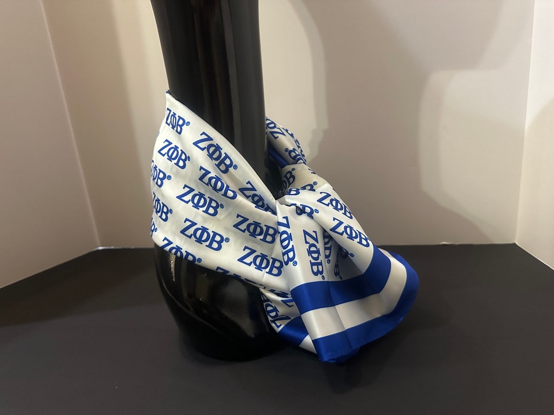 Zeta Phi Beta Fashion Silk Scarf. Sale Price Ends Sunday! - Etsy