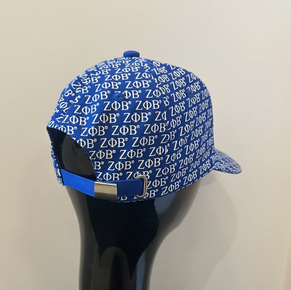 Zeta Phi Beta Fashion Royal Blue Cap. Sale Price Ends Sunday! - Etsy