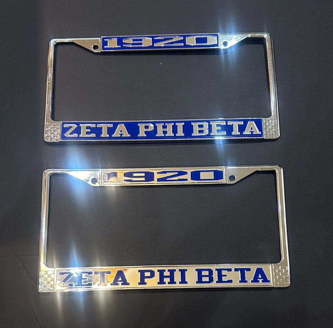 Zeta Phi Beta Mirror Rear Frame. Sale Price Ends Sunday! - Etsy