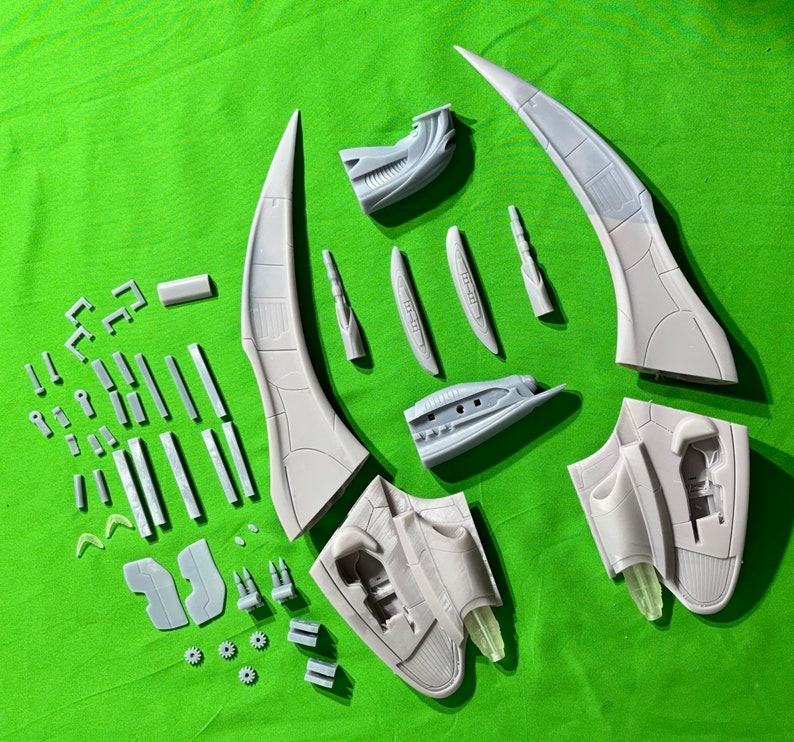 1/24 Studio Scale Battlestar Galactica Advanced Cylon Raider 3D Resin ...