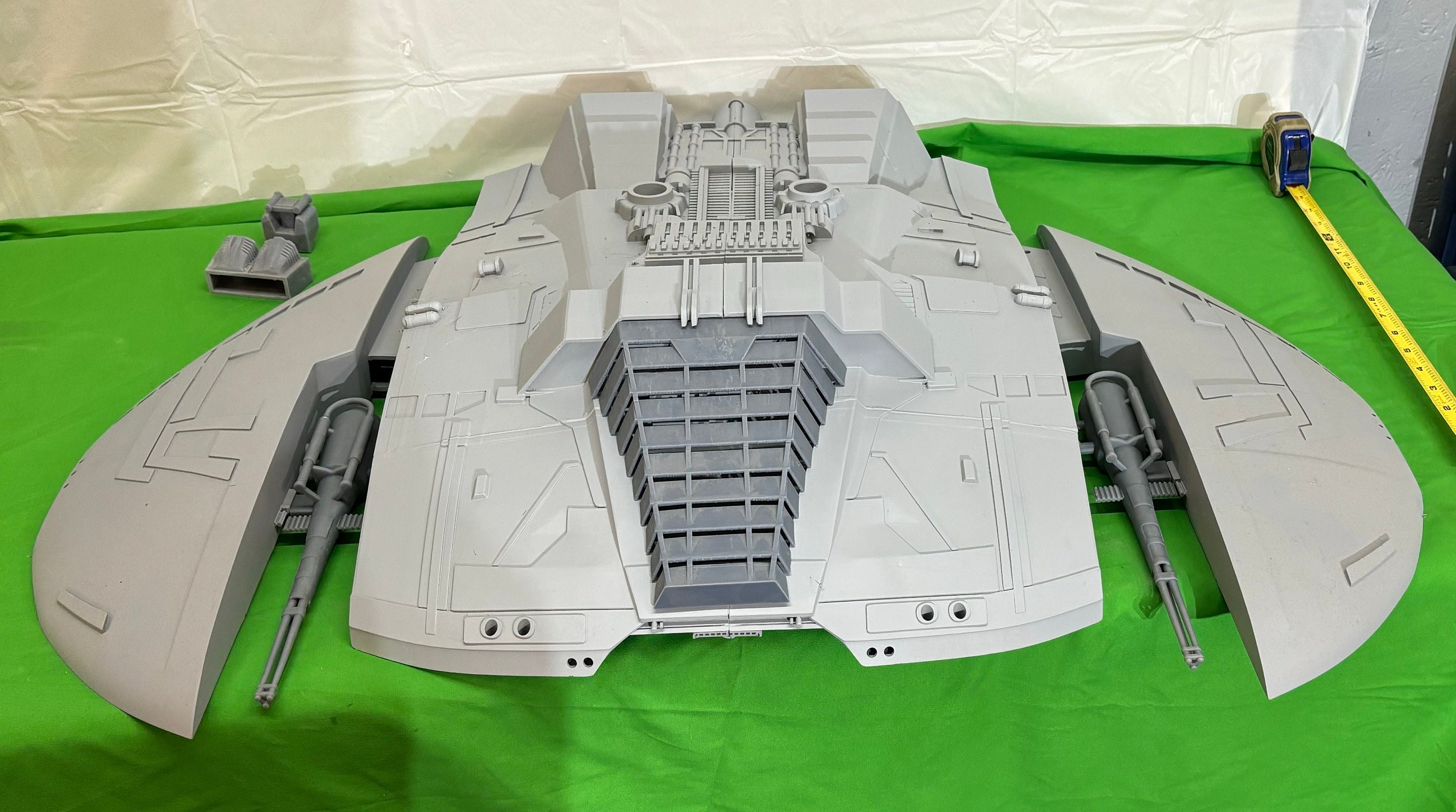 1/18 Scale Battlestar Galactica Blood and Chrome Cylon Raider 3D Resin ...