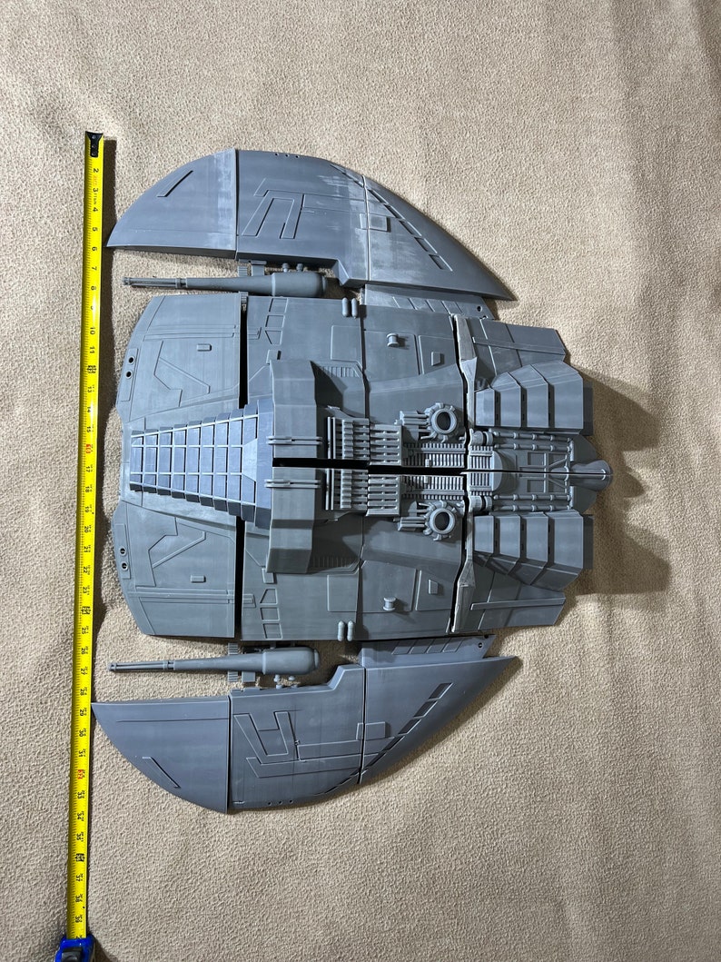 1/18 Scale Battlestar Galactica Blood and Chrome Cylon Raider 3D Resin ...