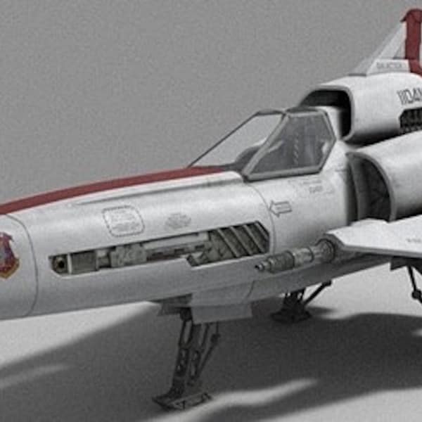 3d Printed Battlestar Galactica Ship - Etsy