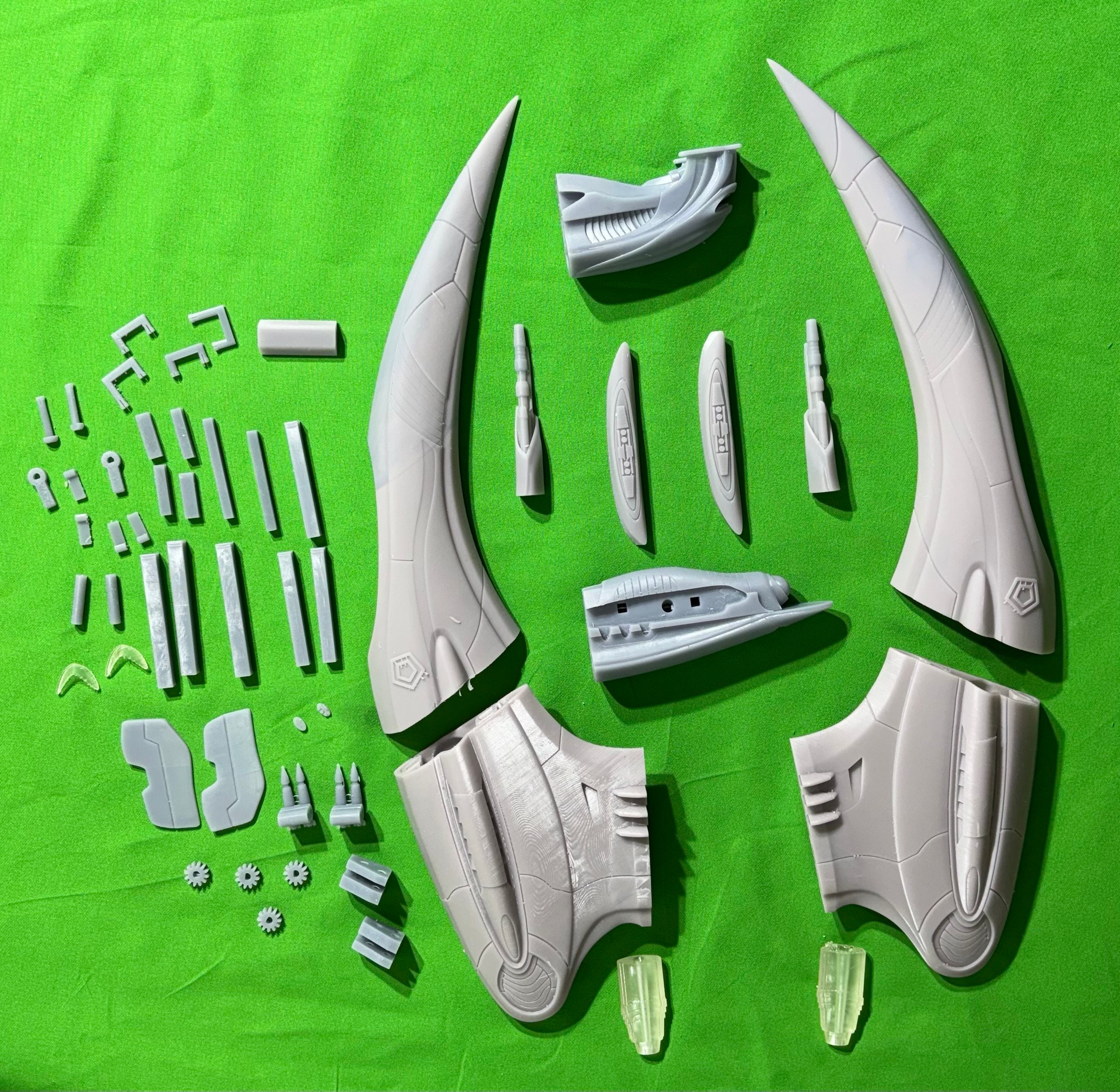 1/24 Studio Scale Battlestar Galactica Advanced Cylon Raider 3D Resin ...