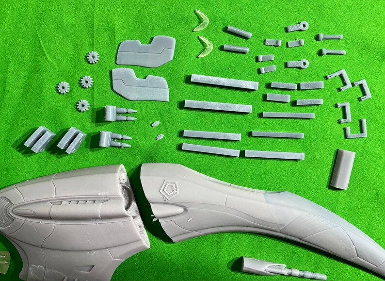 1/24 Studio Scale Battlestar Galactica Advanced Cylon Raider 3D Resin ...