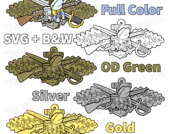 3D Navy Seabee Combat Warfare Pin SCW File Great for Cutting on CNC ...