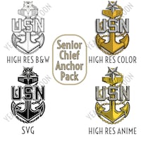 Master Chief Anchor Bundle With SVG - Etsy