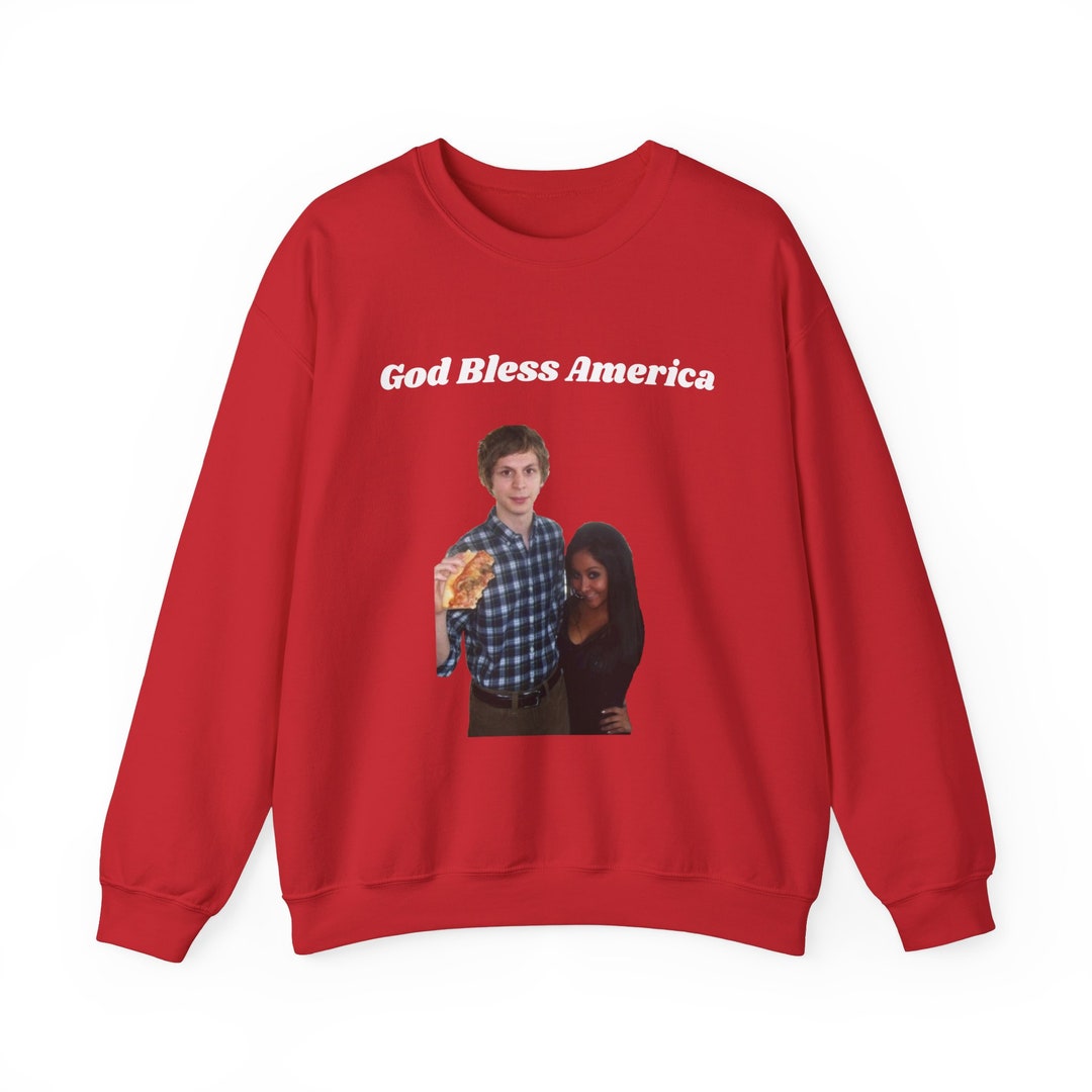 Michael Cera Meme Sweater Snooki God Bless America Sweatshirt for ...