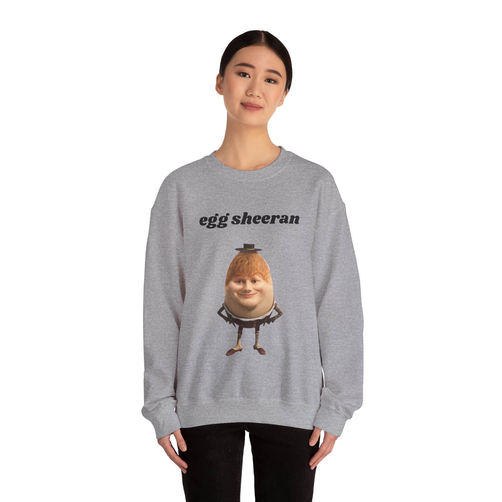 Funny Egg Sheeran Meme Sweater for Ed Sheeran Fan - Etsy