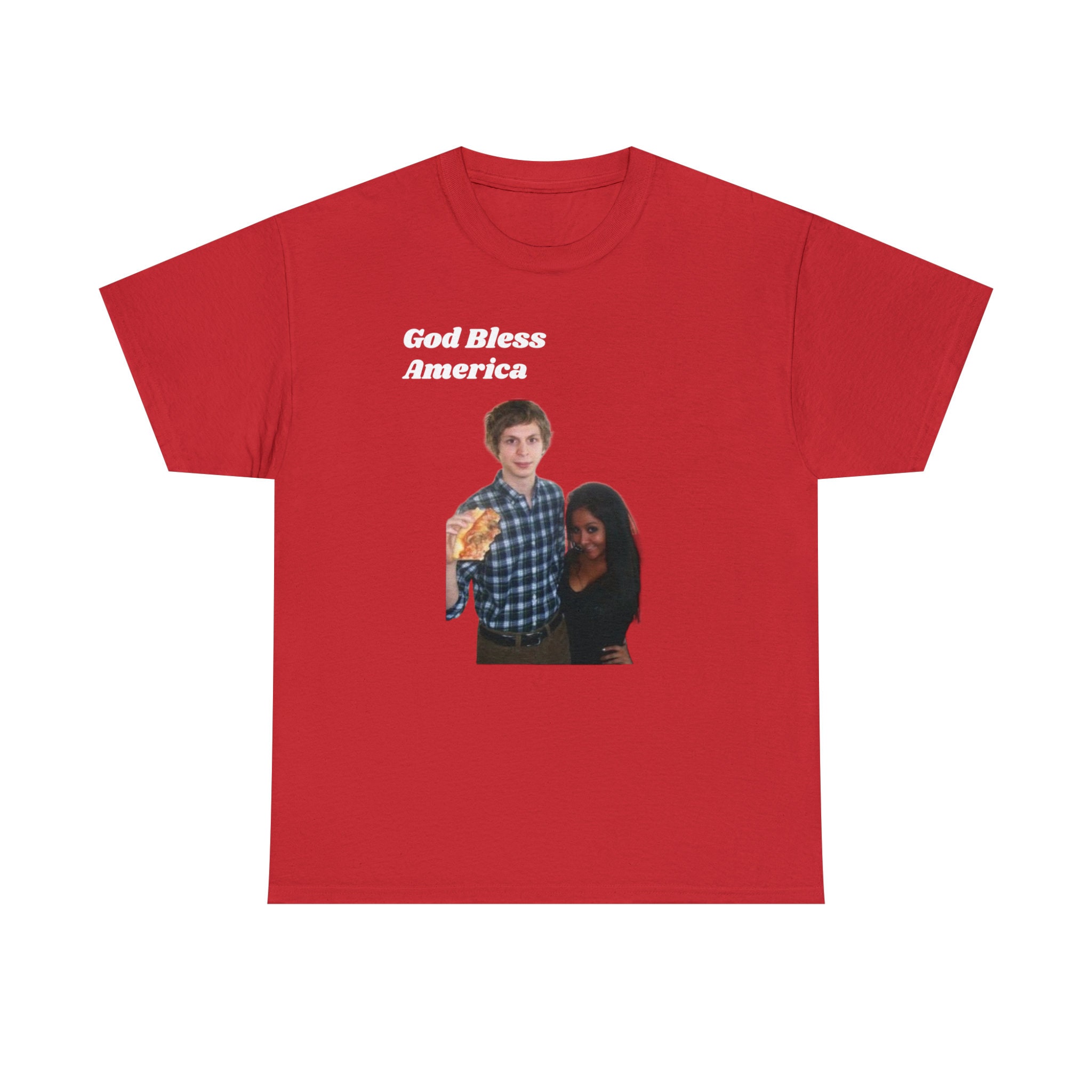 Michael Cera Meme Shirt, Michael Cera Shirt Snooki God Bless America T ...
