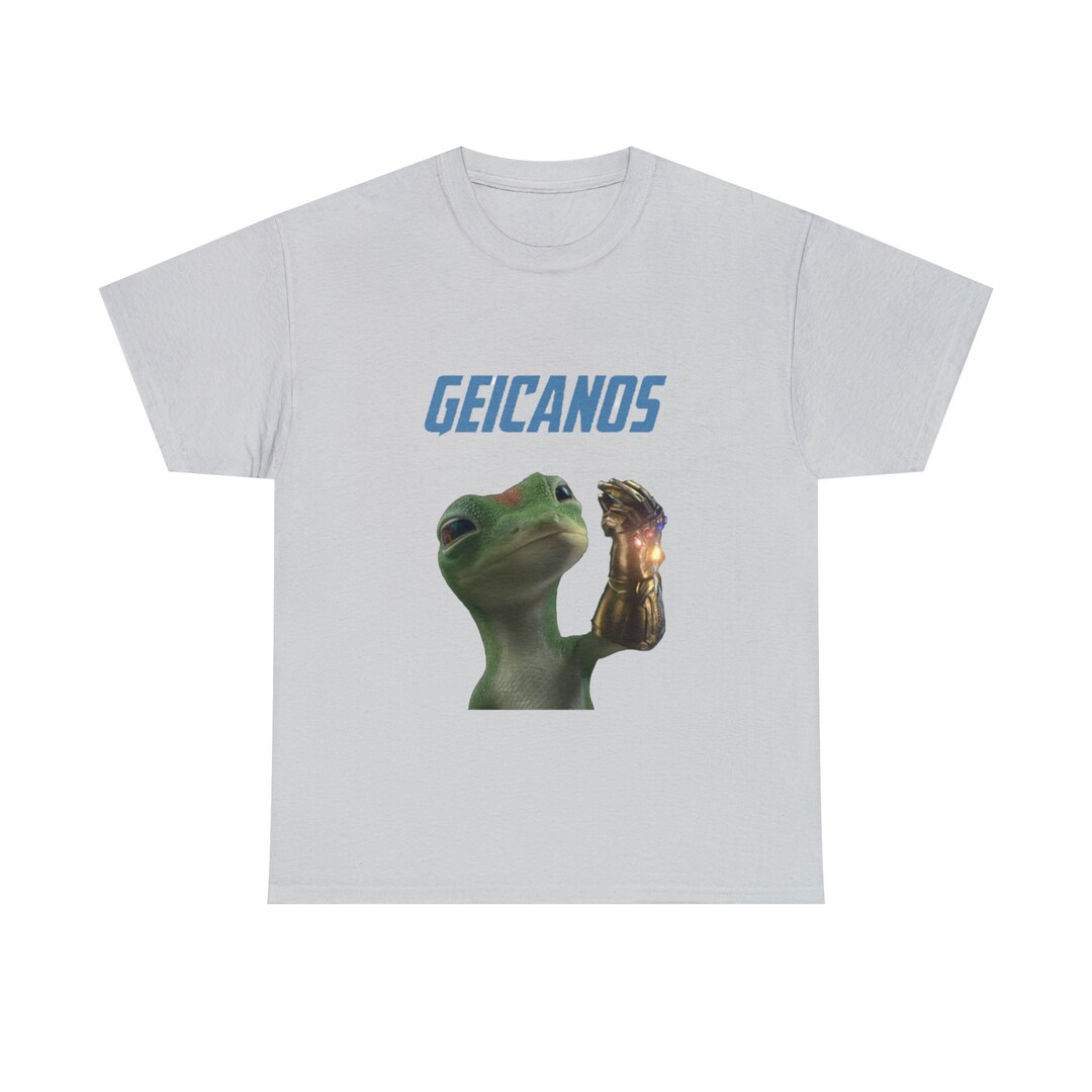 Funny Geico Shirt Geico Lizard Avengers Meme Tshirt for - Etsy