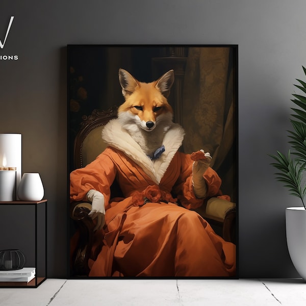 Lady Fox - Etsy