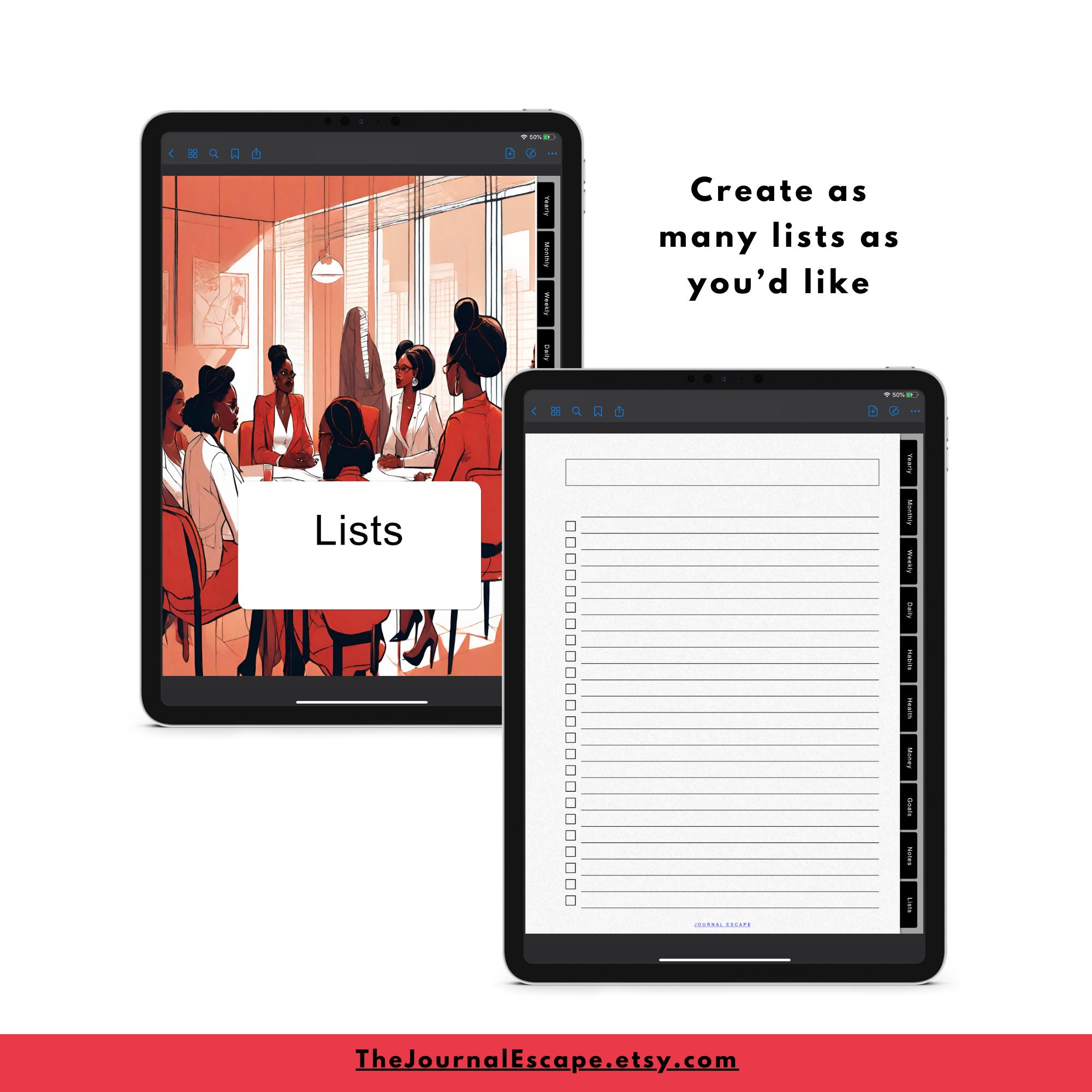 Delta Sigma Theta Sorority Planner - Black Girl Planner - Undated ...