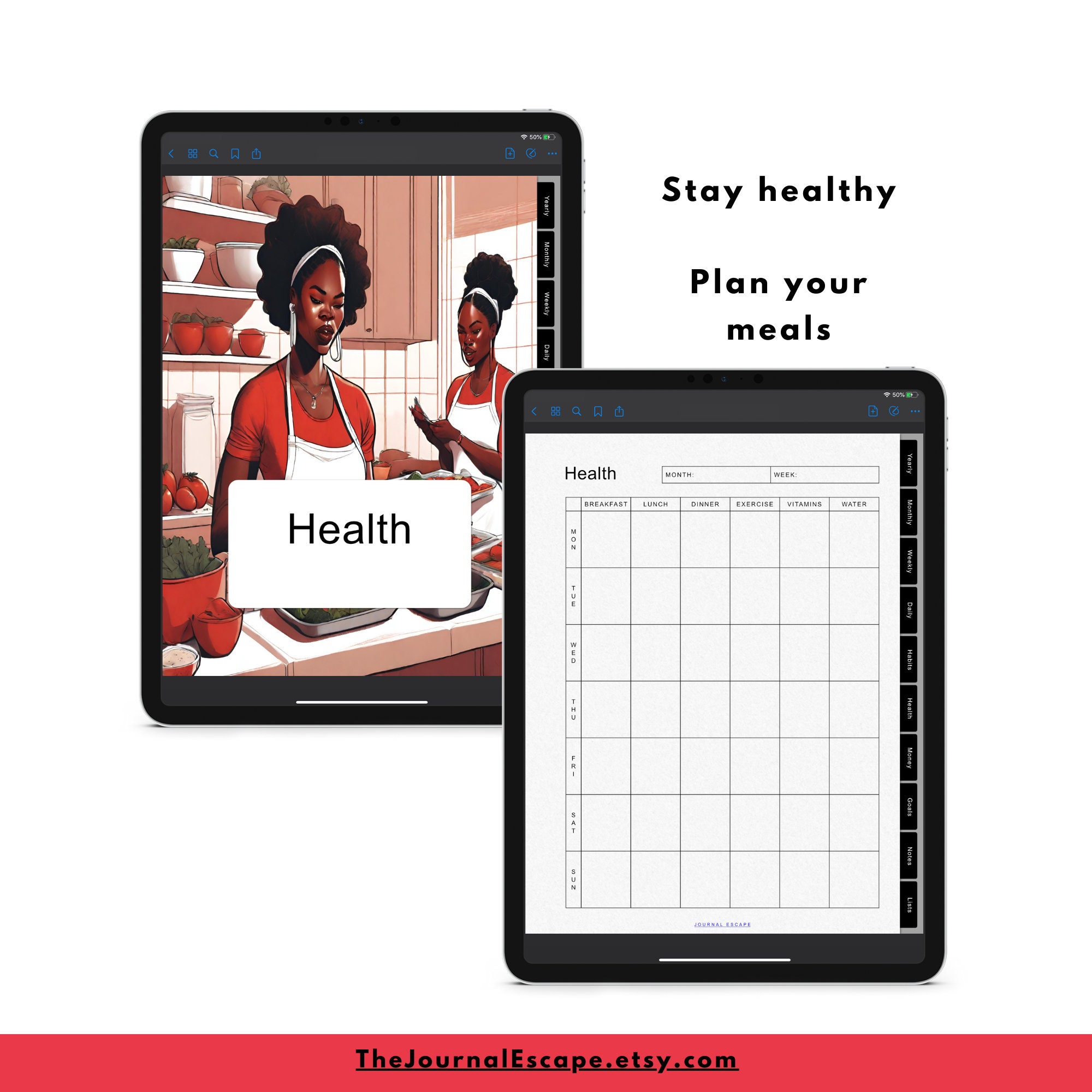 Delta Sigma Theta Sorority Planner - Black Girl Planner - Undated ...