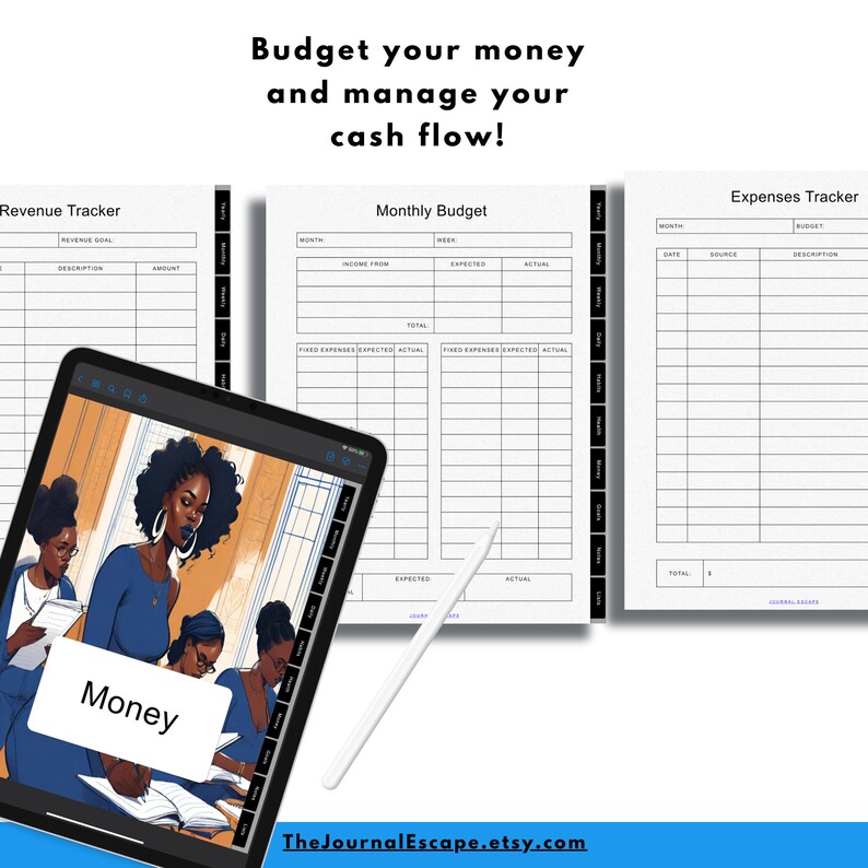 Zeta Phi Beta Monthly Planner 1920 - Daily Planner ZPB - HBCU Sorority ...