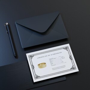 Jewelry Authenticity Certificate Template Bundle: 4x6" Card (PDF) - Etsy