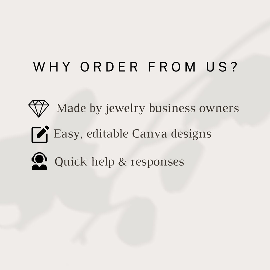 Jewelry Certificate Template Bundle: Appraisal & Authenticity ...