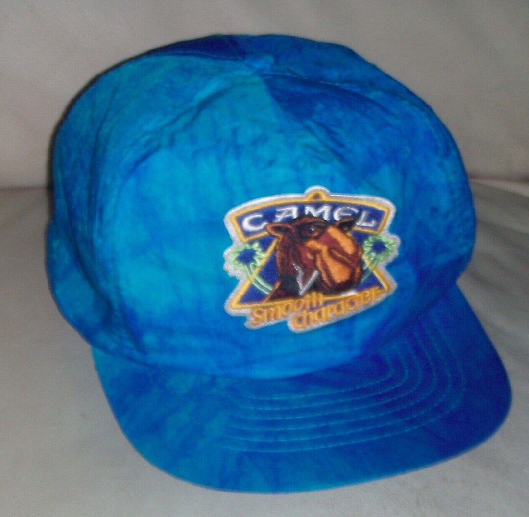 Blue Camel Cap Hat Promotional Vintage - Etsy