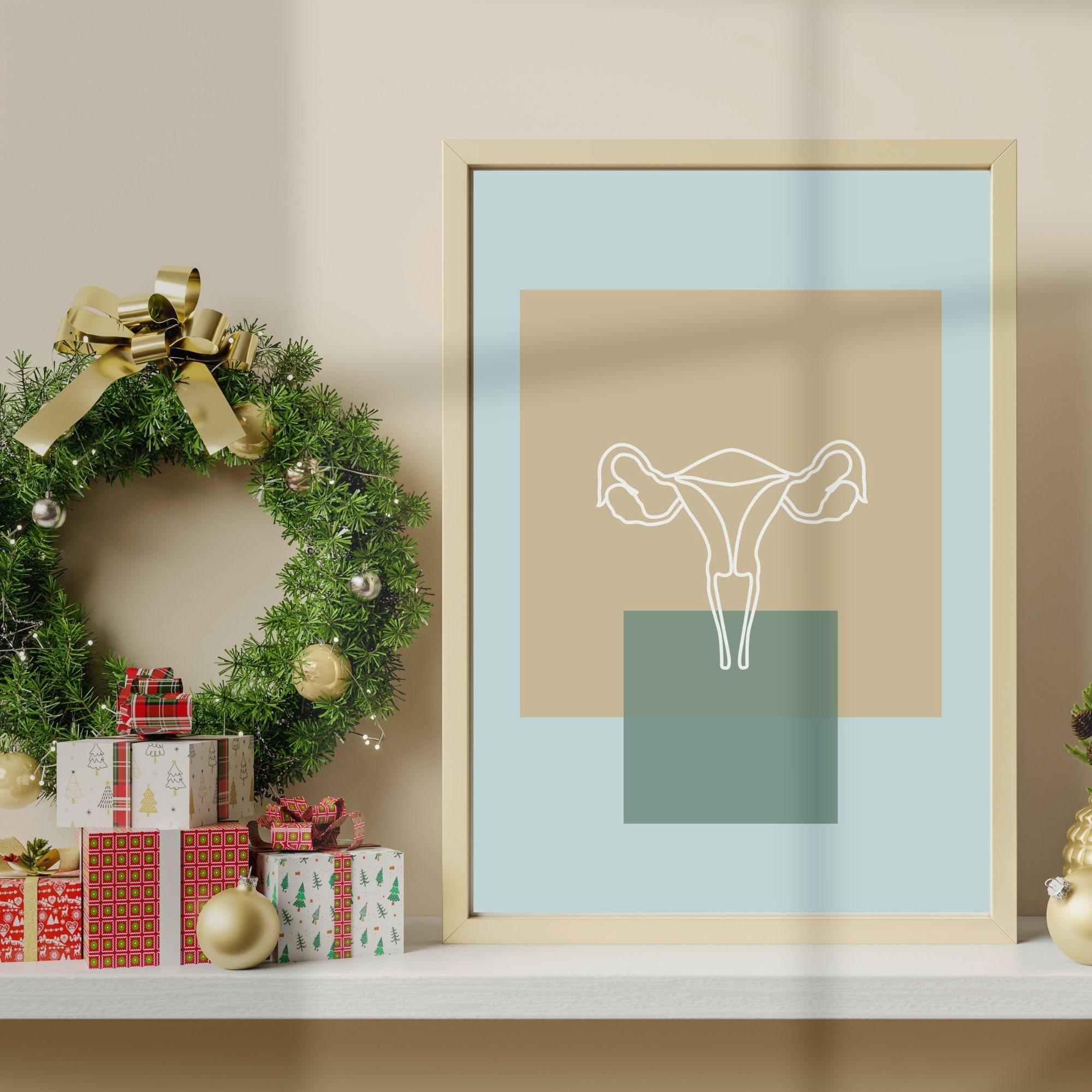 Uterus Nurse Office Decor - Etsy
