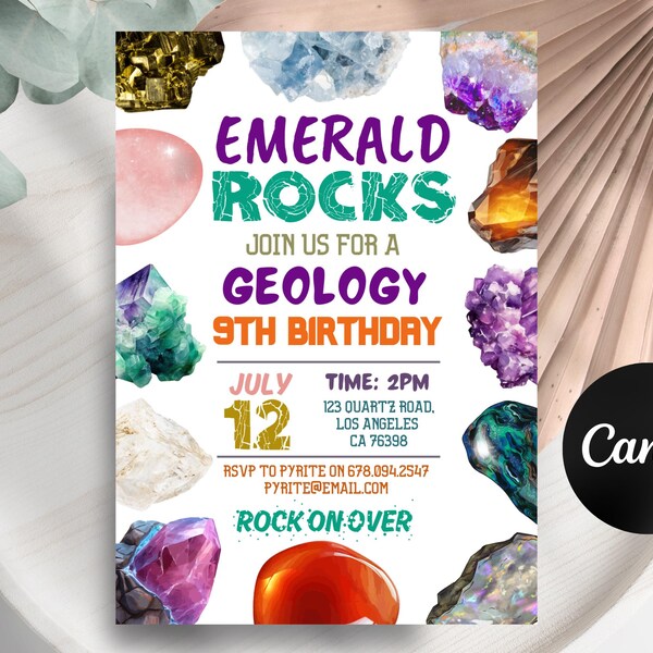 Geology Birthday - Etsy