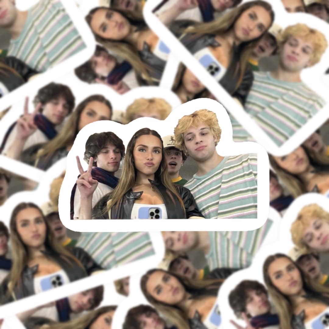 Sturniolo Triplets X Madison Beer Sticker - Etsy