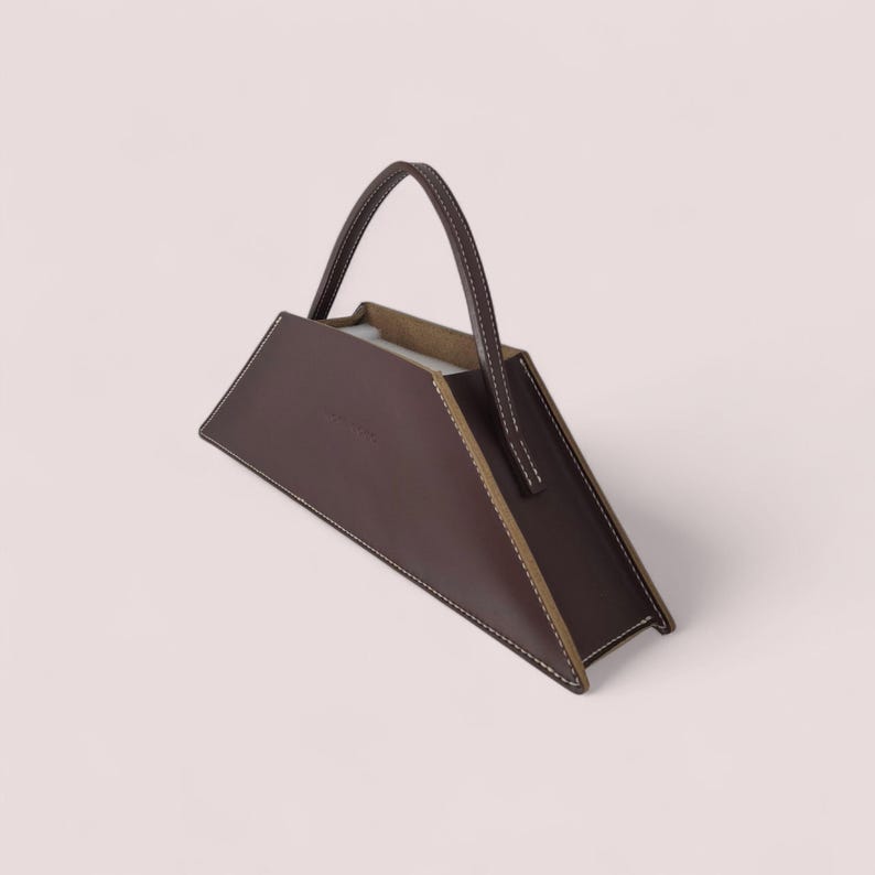 Trapezoid Leather Bag PDF Pattern Template (letter Size) - Etsy
