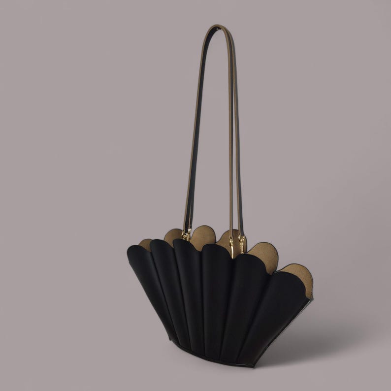 Leather Seashell Bag Sewing Pattern (PDF) - Etsy
