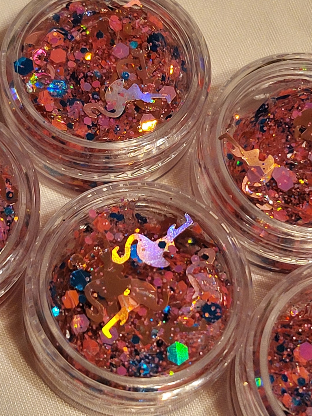 Flamingo Lagoon Glitter Gel - Etsy