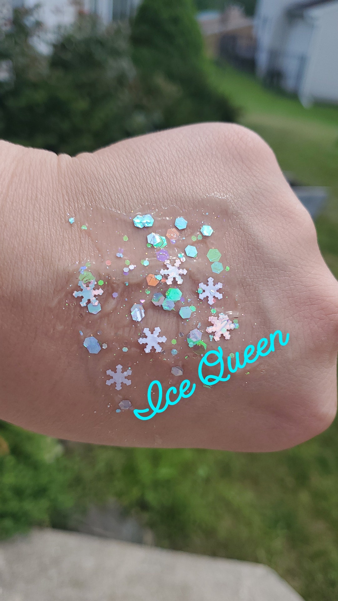 Ice Queen Glitter Hair Gel - Etsy