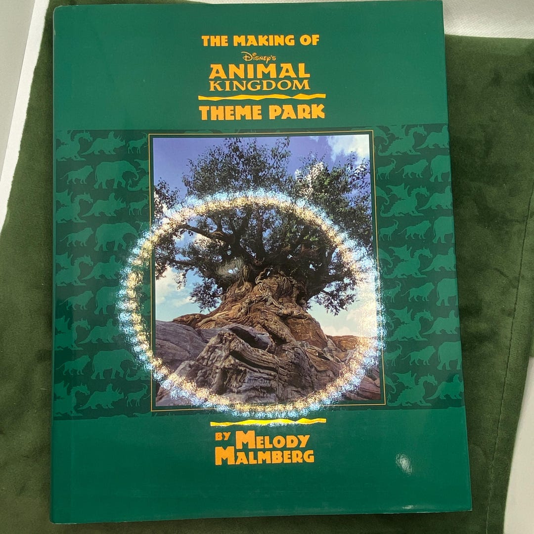 Vintage the Making of Disney's Animal Kingdom Theme Park Souvenir ...